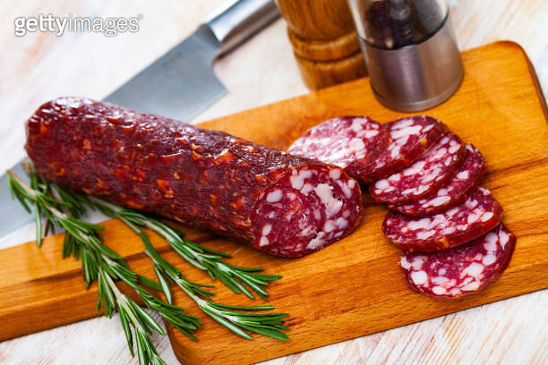 Braunschweiger sausage, traditional german sausage 이미지 (1390717872 ...