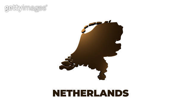 Netherlands Map Showing Up Intro By Regions 4k animated Netherlands map ...