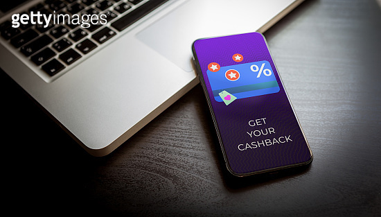 Cashback loyalty program concept. Customer rewards and money refund ...