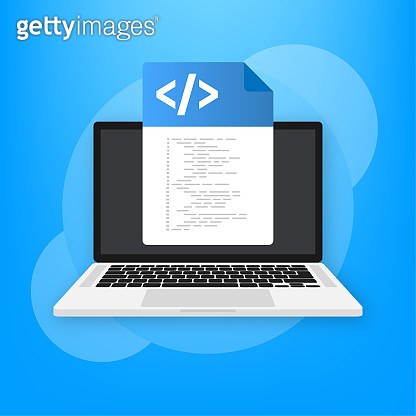 Software development, programming, coding vector concept. Isometric vector illustration. Landing ...