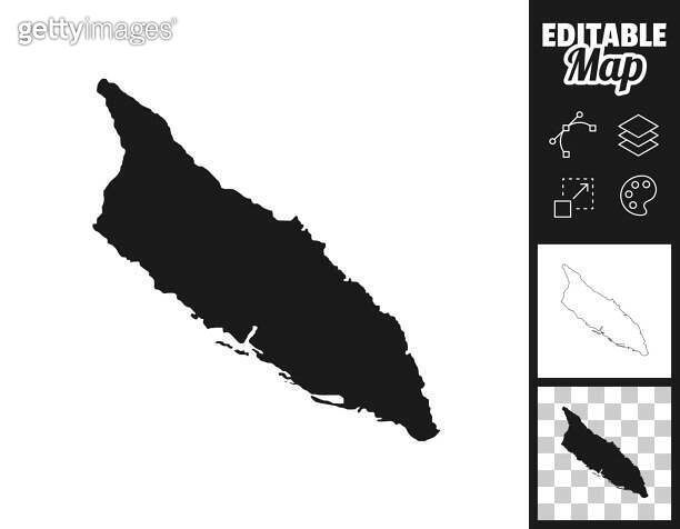 Aruba maps for design. Easily editable 이미지 (1421215170) - 게티이미지뱅크