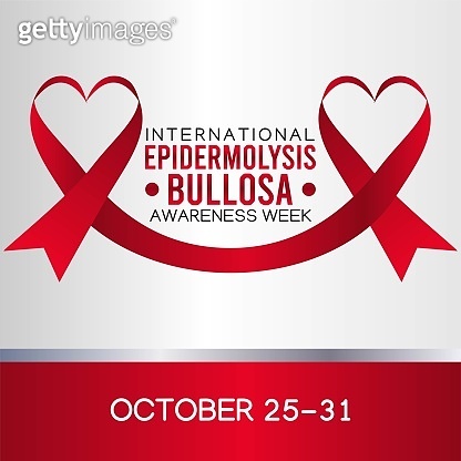 International Epidermolysis Bullosa Awareness Week Vector Illustration ...