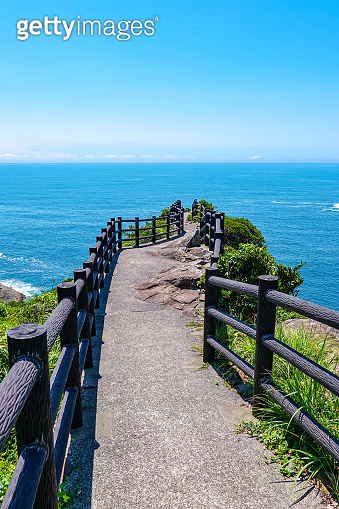 The "Umagase Observatory" where a 70m cliff rises 이미지 (1411213831) - 게티 ...