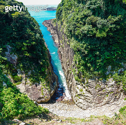 The "Umagase Observatory" where a 70m cliff rises 이미지 (1411213756) - 게티 ...