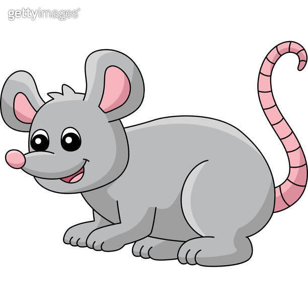 Mouse Cartoon Colored Clipart Illustration (1376570091) 일러스트, 무료 일러스트 ...