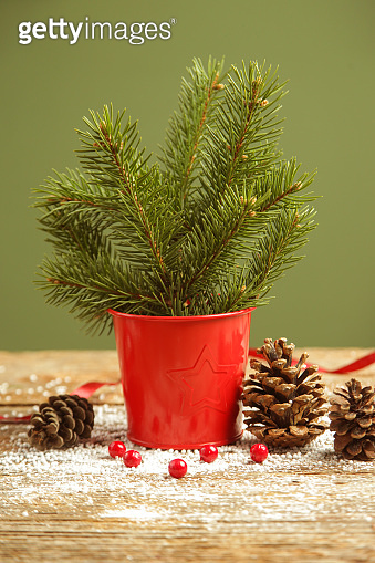 Festive natural, zero-waste, plastic-free, Christmas decoration. DIY ...