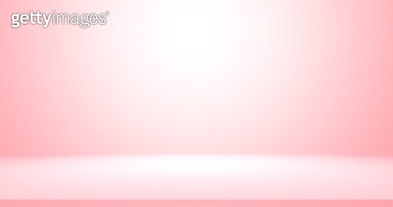 Abstract pink background, empty pink gradient room studio background ...