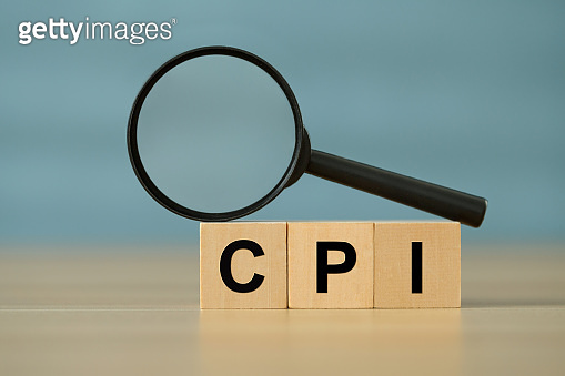 CPI - Consumer Price Index symbol.Letter block in word CPI abbreviation ...