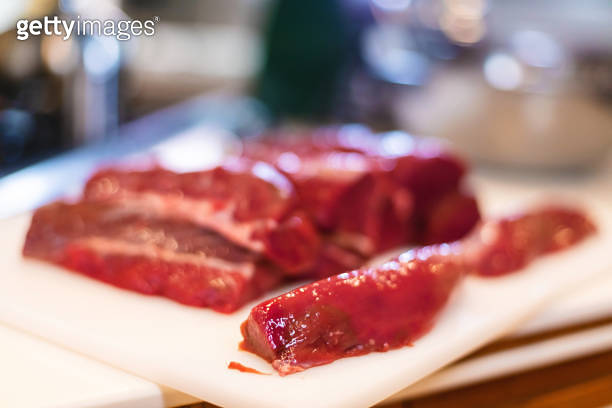 Venison Tenderloin Processing Wild Game Mule Deer Meat in Western ...