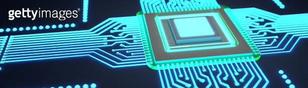 microchip. Technological innovation background. CPU Central Computer Processors Concept ...