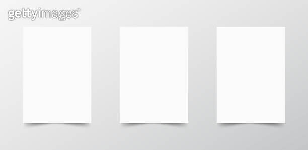 Rectangular blank paper, web banner or template for your design, soft ...