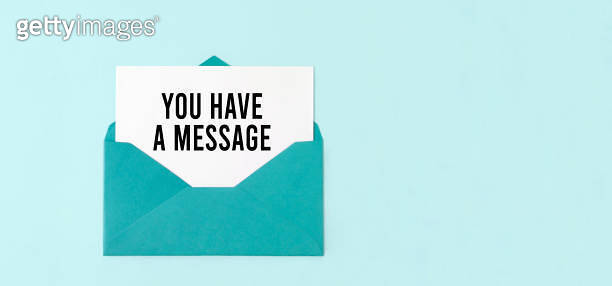 You Have A Message Note in Envelope (1432651012) 아이콘, 무료 아이콘 - 게티이미지뱅크