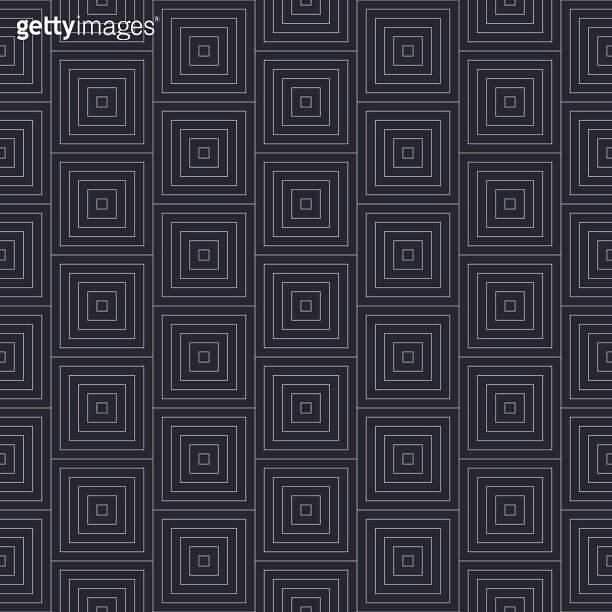 Art Deco Squares Outline Seamless Pattern Vector Luxury Abstract ...