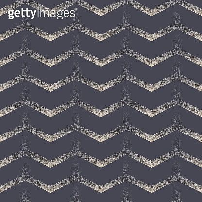 Chevron Grid Linear Seamless Pattern Vector Stipple Geometry Abstract ...