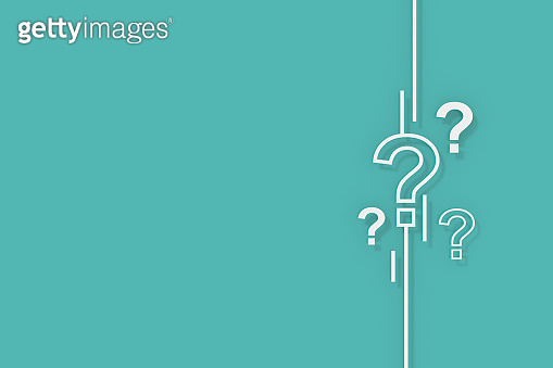 FAQ banner design. Question mark sign banner. 3D rendering. 이미지 ...