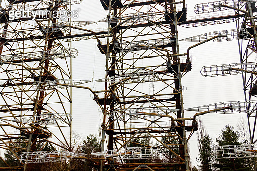 Duga, a Soviet over-the-horizon (OTH) radar system as part of the ...