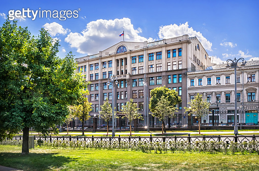 The building of the Administration of the President of the Russian ...