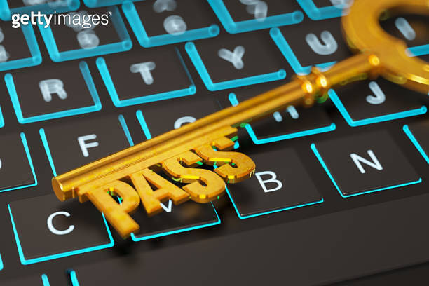 Golden Pass Key on Keyboard 이미지 (1408490713) - 게티이미지뱅크