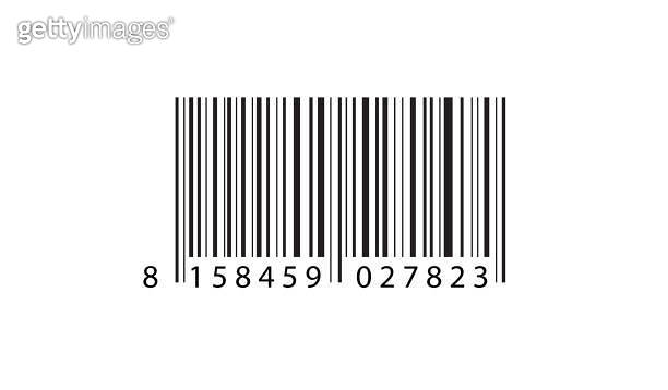 Barcode on white background. Realistic barcode icon. Code information ...