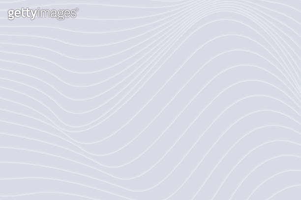 Plain white background with abstract wavy lines 이미지 (1407517851) - 게티이미지뱅크