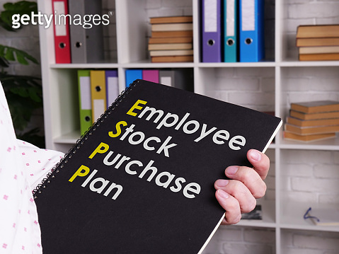 Employee Stock Purchase Plan ESPP is shown using the text 이미지 ...