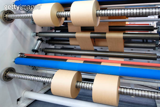 Printing and packaging from recycled paper rolls, industrial commercial ...