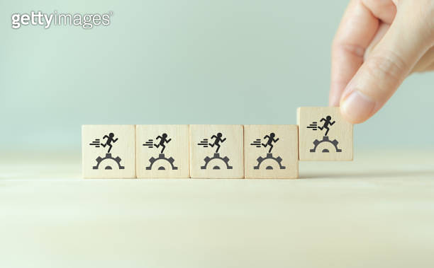 Manpower planning and management concept. Forecasting future staffing ...