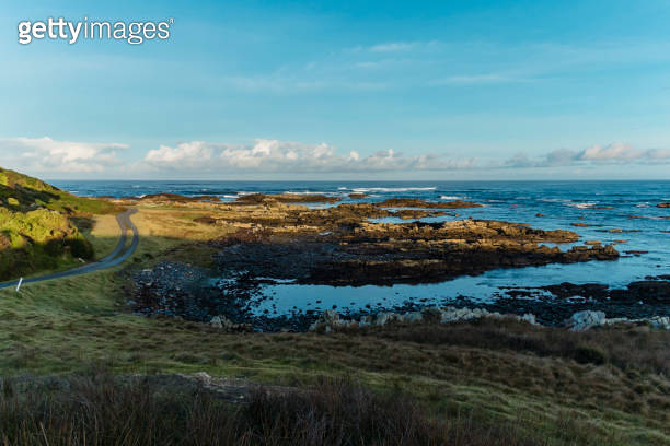 Photograph of the Cataraqui Shipwreck Memorial Coastline on King Island ...