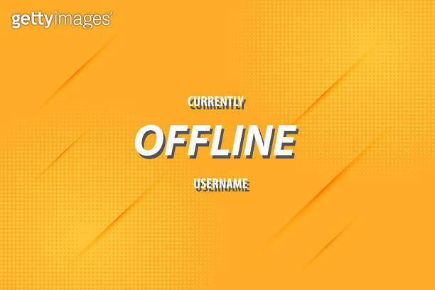 Offline Streaming banner background for offline stream twitch modern ...