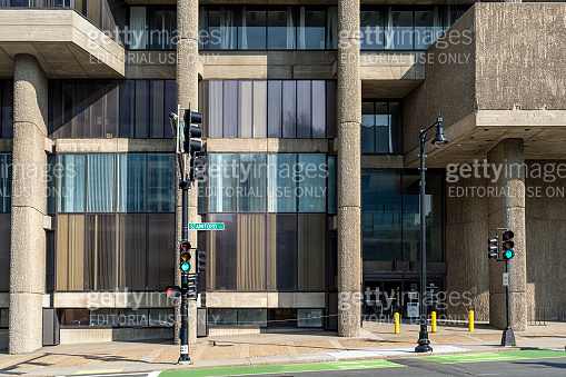 Charles F Hurley Building in Boston (1824765460) - 게티이미지뱅크