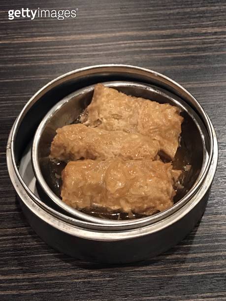 steamed tofu skin dim sum 이미지 (1476822065) - 게티이미지뱅크
