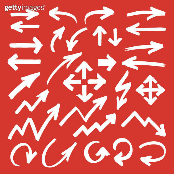 Set of Arrows Symbols 이미지 (1485895675) - 게티이미지뱅크