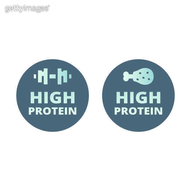 High protein food vector label (1631150663) 일러스트, 무료 일러스트, 아이콘, 무료 아이콘 ...