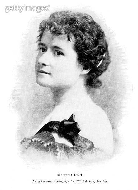 Margaret Reid Photo Portrait, Opera Singer, 19th Century American ...