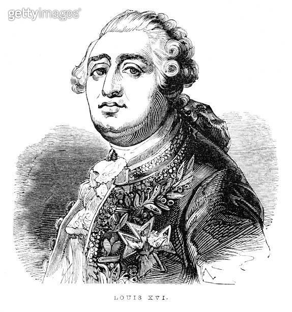 King Louis XVI Portrait, 18th Century French History (1467680482) 일러스트 ...