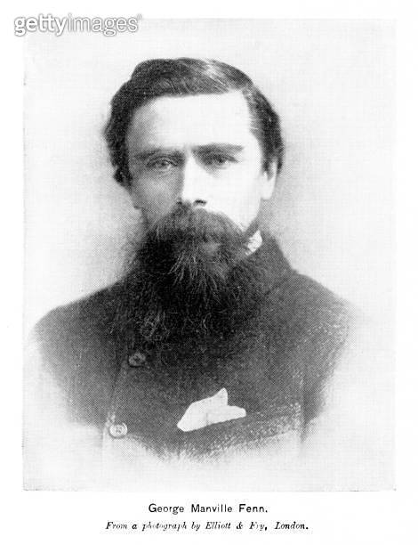 George Manville Fenn Photo Portrait, Author, 19th Century British ...