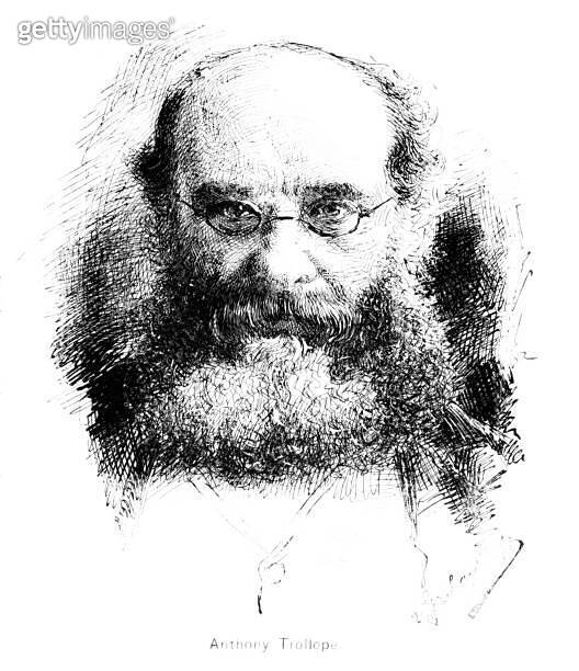 Anthony Trollope Portrait, English Author, 19th Century British ...