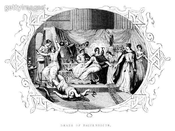 Britannicus Poisoned by Nero, Ancient Roman History (1457754932) - 게티이미지뱅크