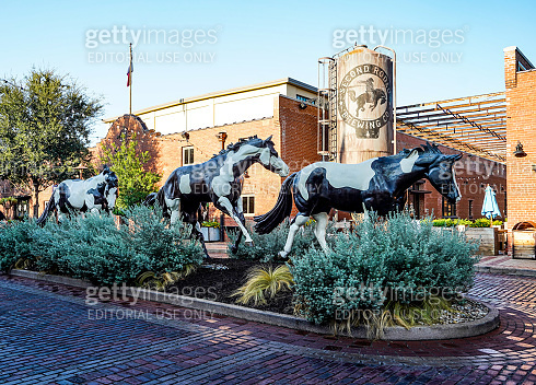 Second Rodeo Brewing Company on Mule Alley, Fort Worth, Texas, United ...
