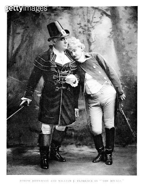 Joseph Jefferson III and William Jermyn Conlin, American Actors, 19th ...