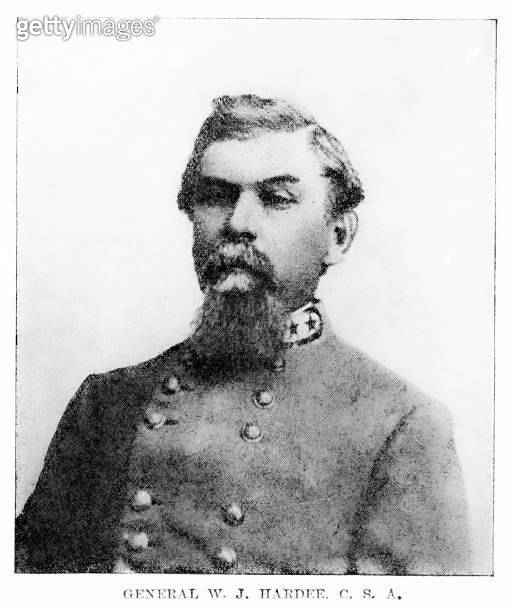 Confederate General William Joseph Hardee Portrait, 19th Century ...