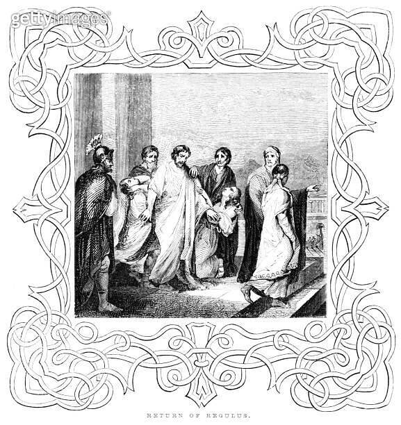 Marcus Atilius Regulus' Return to Rome, Ancient Civilization 이미지 ...