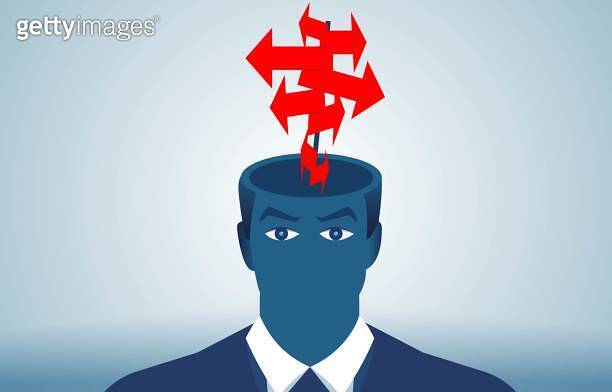 Directional thinking and decisions, thinking logically, different paths ...