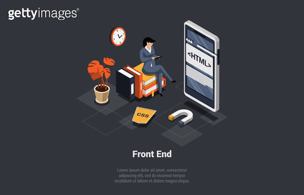 Programming And Engineering Development Woman Programmer Developer Create Code Programming