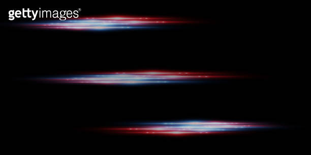 Motion light effect. Speed effect. Lines of light, speed and movement ...