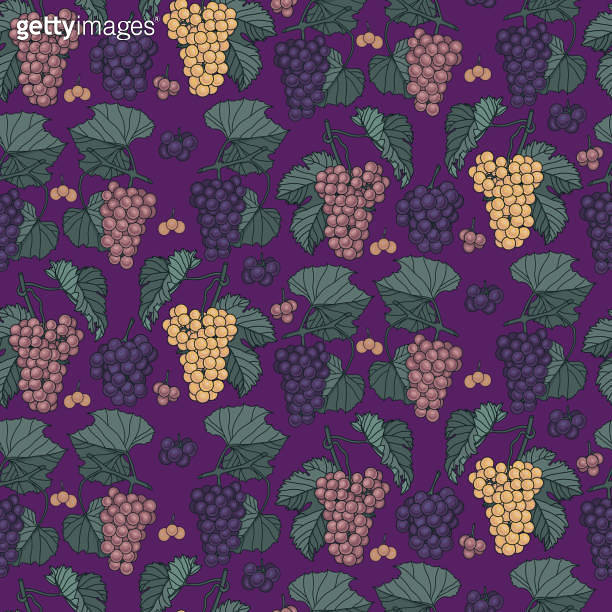 Grapes Pattern 이미지 (1870352679) - 게티이미지뱅크