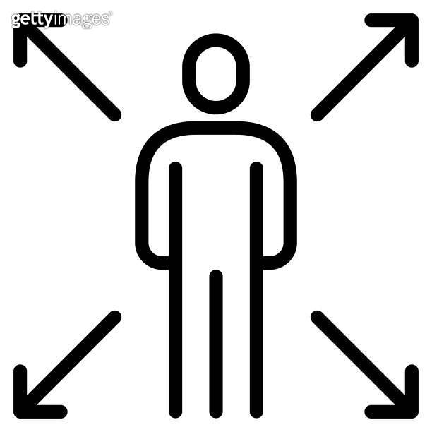 people icon line symbol sign vector , skill 이미지 (1790885158) - 게티이미지뱅크