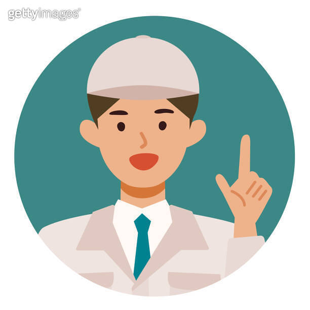 Man wearing factory worker uniform. Factory worker Man cartoon ...