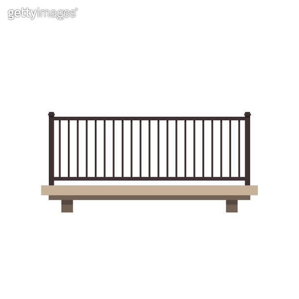 Balcony cartoon vector. Railing vector. Fence vecot. 이미지 (1471374049 ...