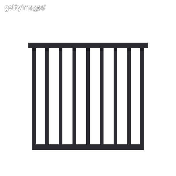 Balcony cartoon vector. Railing vector. Fence vector. (1802059837) 일러스트 ...